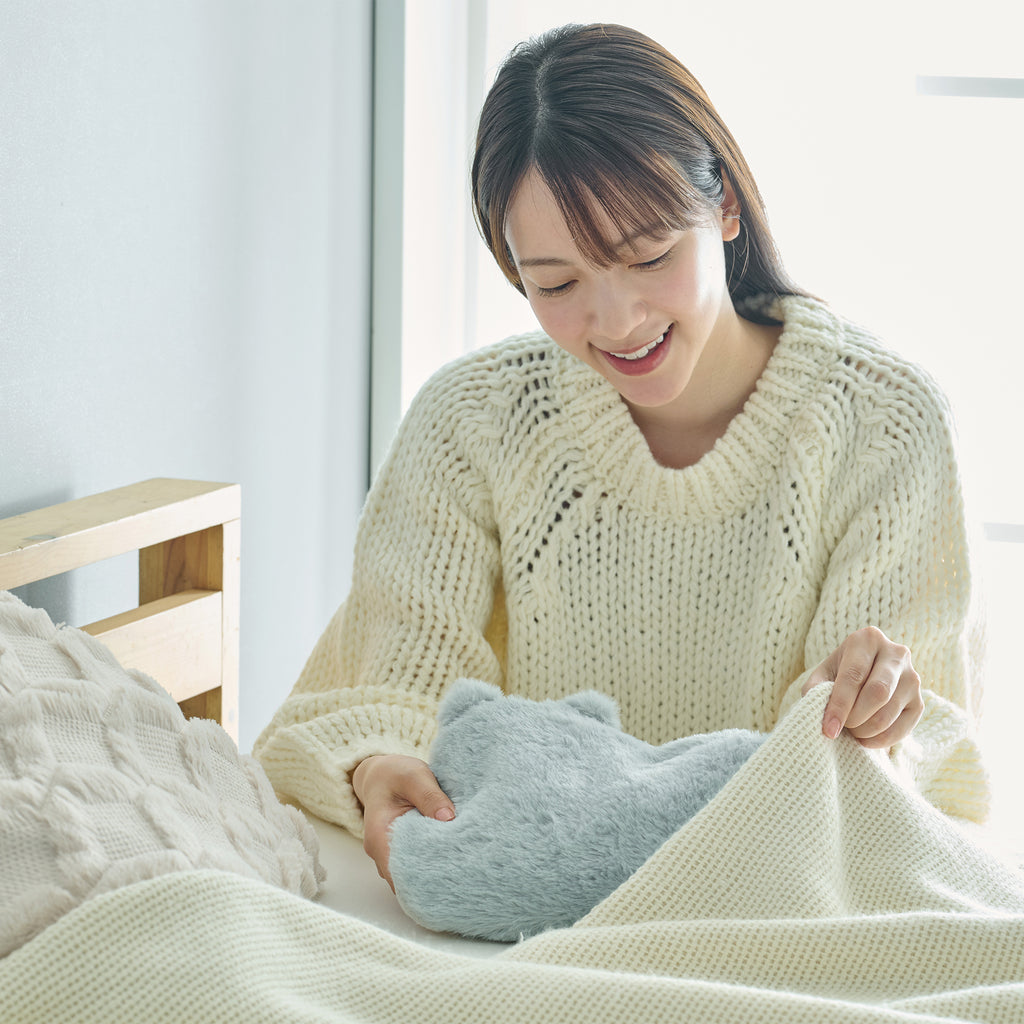 レンジですぐにホッカホカ ジェル湯たんぽ hocca ねこ/うさぎ ｜ Toffy公式オンラインショップ